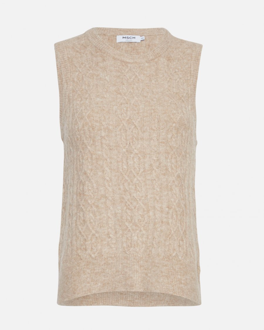 Knitted Vests - MSCH Copenhagen - Edita Zenie Vest