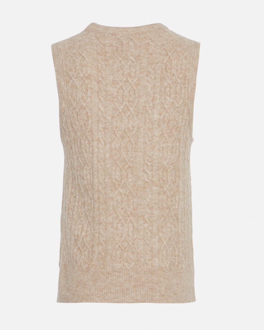 Knitted Vests - MSCH Copenhagen - Edita Zenie Vest